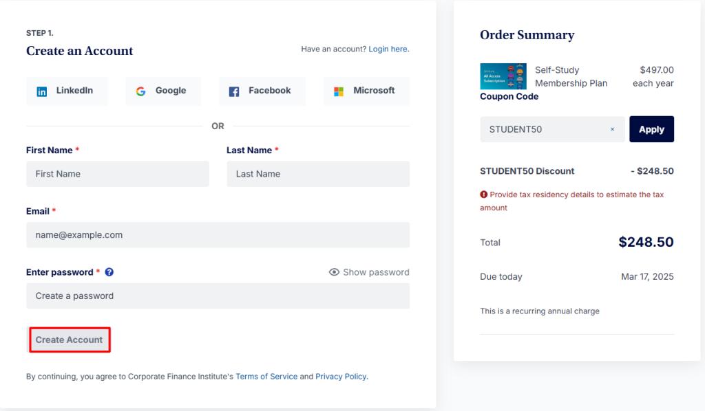 CFI Student Discount (2025) – Verified 50% OFF